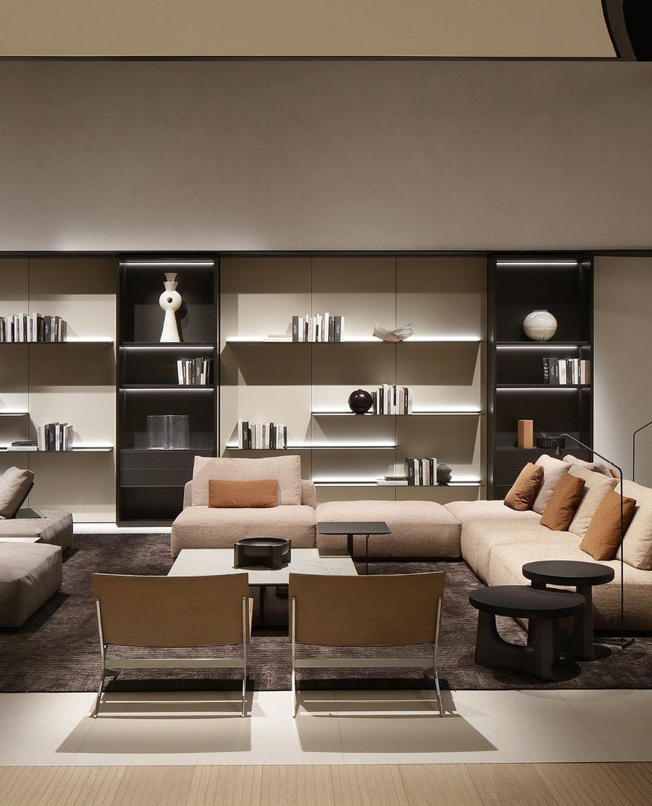 Westside Soft Sofa by Jean-Marie Massaud | Poliform