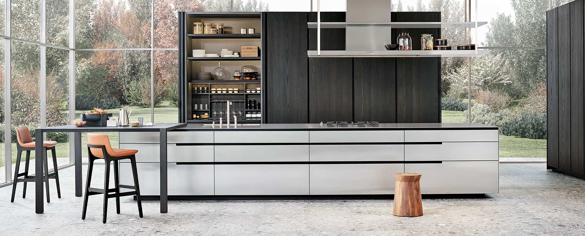 The enduring appeal of stainless steel | Poliform