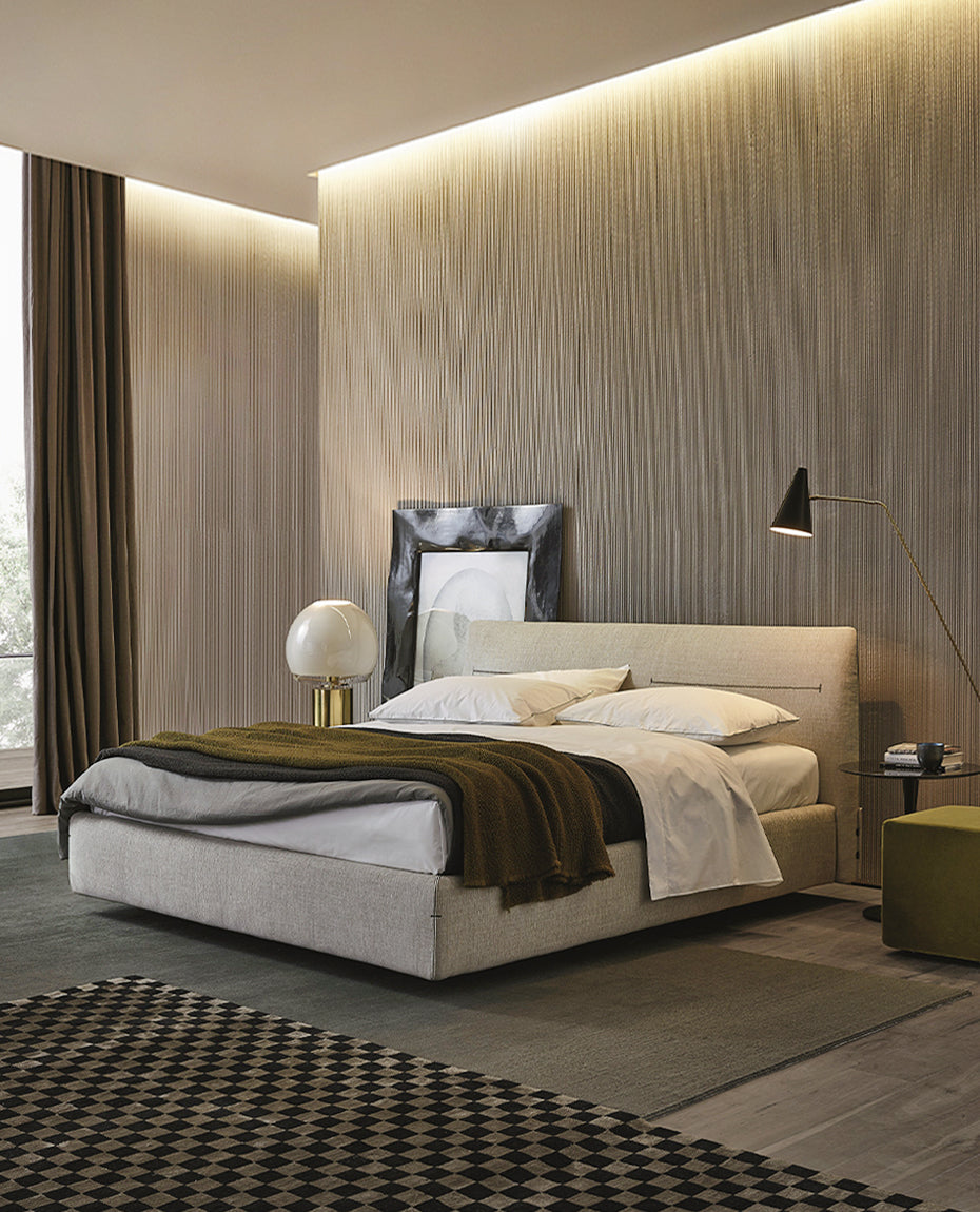 Jacqueline Bed by Jean-Marie Massaud | Poliform