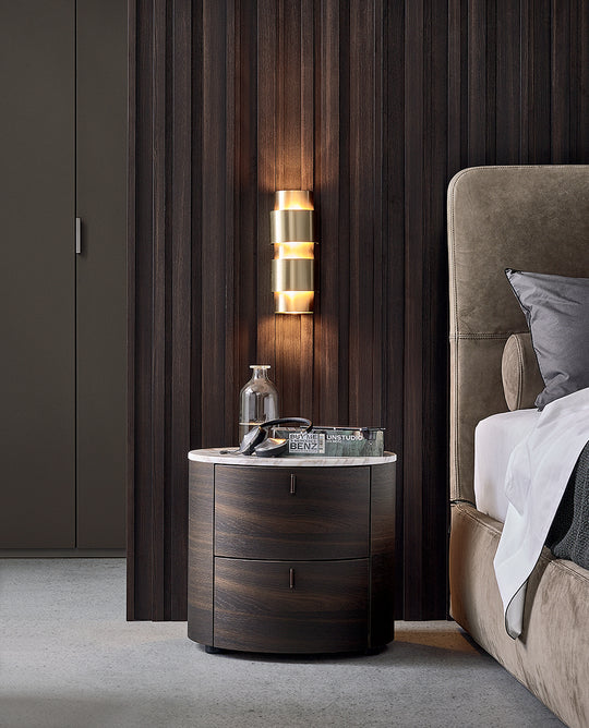 Brera Bedside Table by Jean-Marie Massaud | Poliform